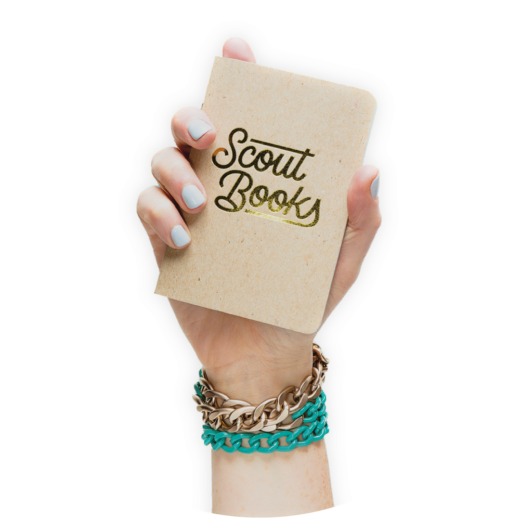 Custom Notebooks by Scout Books | Low Minimums, 100% Recycled
