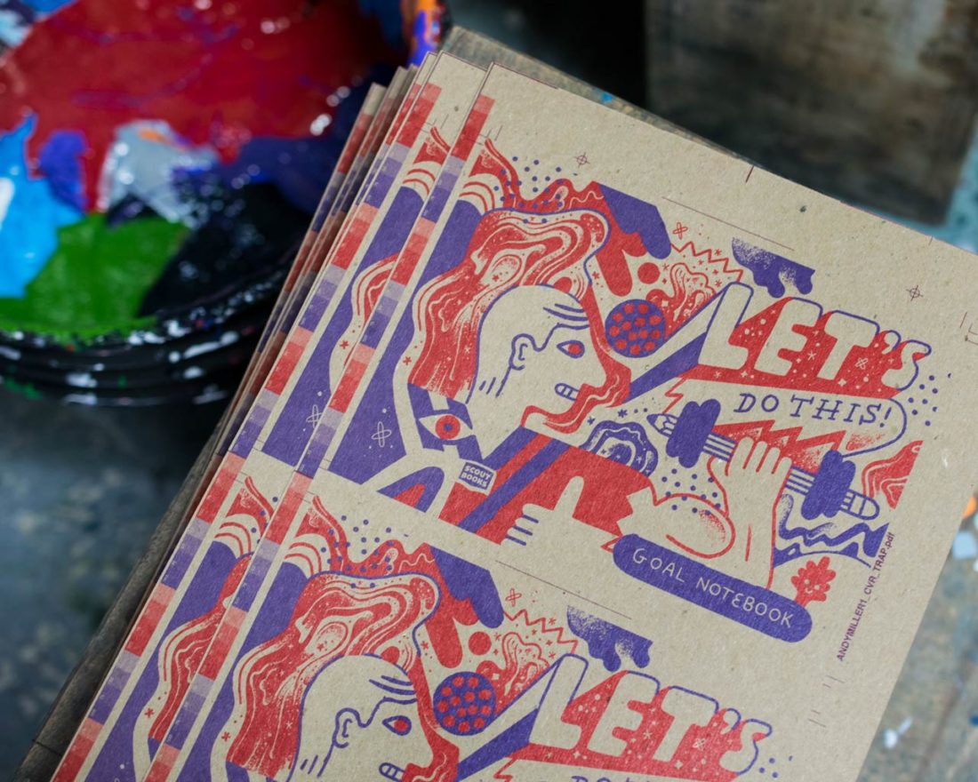 Scout Books | Creative Pep Talk's Goal Notebooks